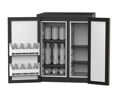 Double Door - BarTech | Minibar Solutions | Las Vegas Hotels & Rooms