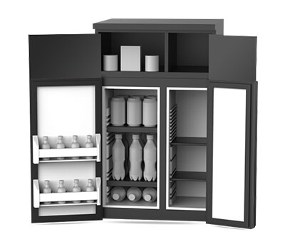 Double Door - BarTech | Minibar Solutions | Las Vegas Hotels & Rooms